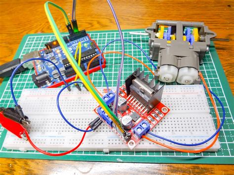 【arduino入門編㉒】arduinoでdcモーターを制御する。【l298nデュアルモータードライバ】 ぶらり＠web走り書き