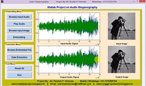 Matlab Code For Audio Steganography Using Image Processing Matlab