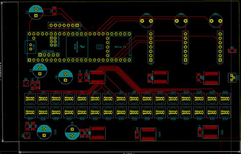 Pcb Layers LED Array Controller Circuit PCB Design Questions And Feedback Electrical