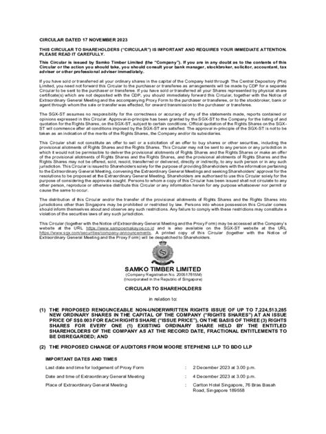 Fillable Online Proxy Form For Extraordinary General Meeting Fax Email