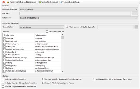 Xrmtoolbox Metadata Document Generator Carl De Souza