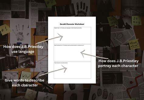 An Inspector Calls Printable Worksheets Worksheets Printable Template