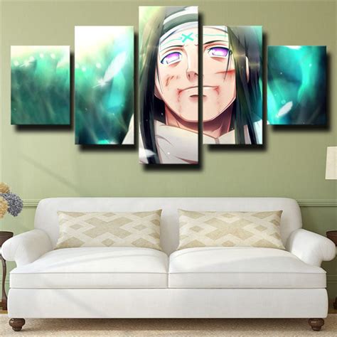 Naruto Neji Hyuga Canvas Wall Art Pencil Canvas