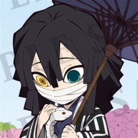 Obanai Icon Chibi Edit Icon Slayer Manga Anime Demon Chibi Beloved Husband Digital