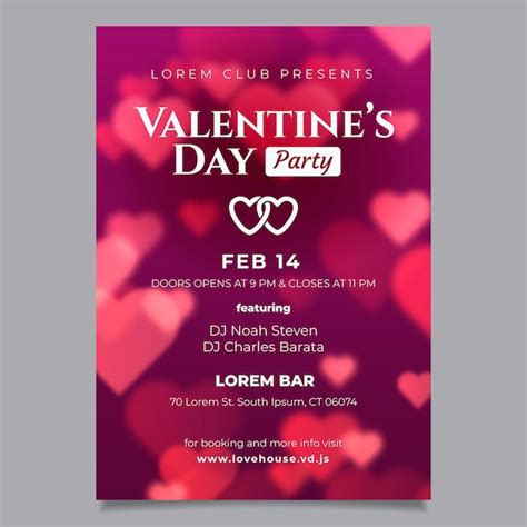 Valentine Flyer Background Images Free Download On Freepik