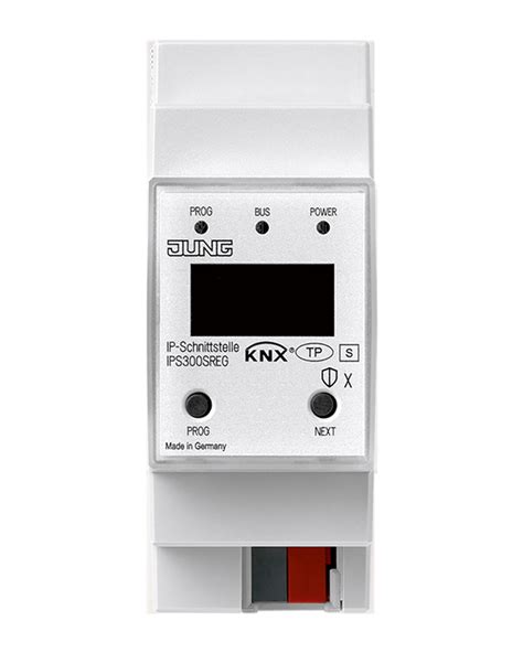 Knx Ip Interface Rail Mounting Device 2 Rail Units Secure Ips 300 Sreg