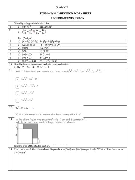 Gr8 Sa2 Revision 24 1 Pdf Area Cartesian Coordinate System