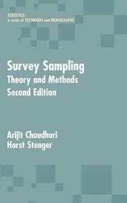 Survey Sampling Theory And Methods Second Edition Nd Edition Ar