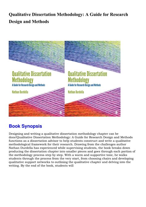 Ppt Ebook Qualitative Dissertation Methodology A Guide For Research