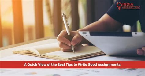 Best Tips To Write Good Assignments
