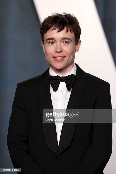 Elliot Page Attends The 2022 Vanity Fair Oscar Party Hosted By News