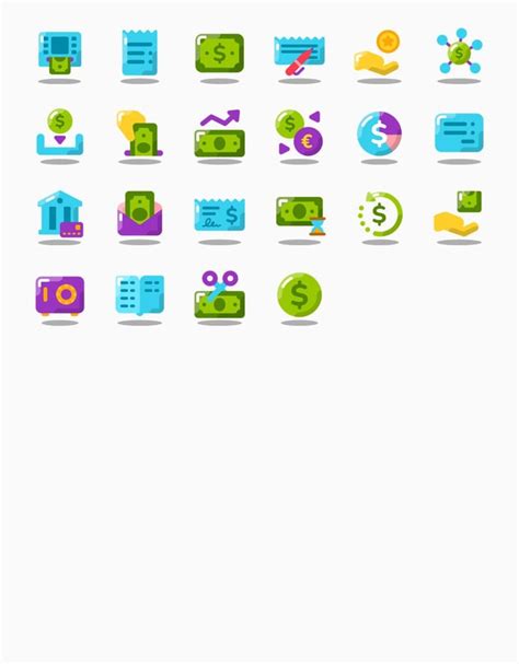 Finance And Billing Icons Ft Money And Payment Envato