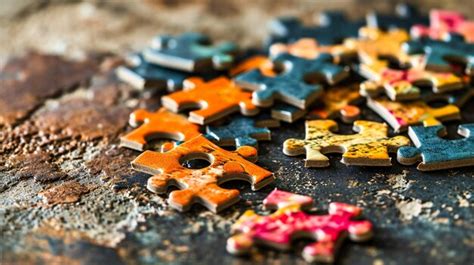 Premium Photo Engaging Puzzle Pieces Forming A Cohesive Whole Perfect