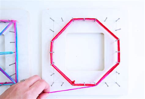 Math Art String Art Geometry Basic Shapes Babble Dabble Do