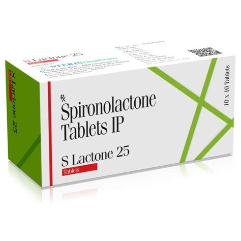 Spironolactone Tablet Ip 25 Mg At Best Price In India