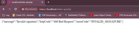 Php Script Curl Api Message ”invalid Signature” Stack Overflow