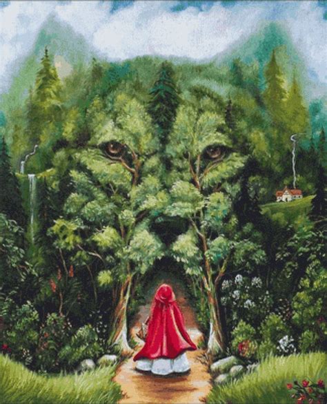 Предпросмотр схемы вышивки «Красная Шапочка №2594612 Вышивка крестом