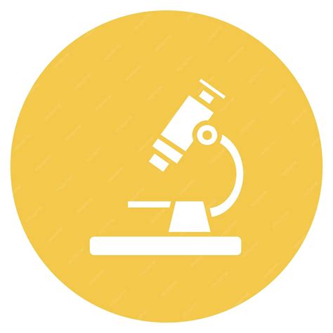 Premium Vector Microscope Vector Illustration