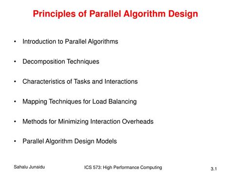Ppt Principles Of Parallel Algorithm Design Powerpoint Presentation