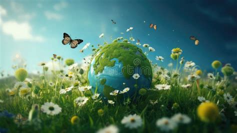 Biodiversity Green Earth Stock Illustration Illustration Of Organic