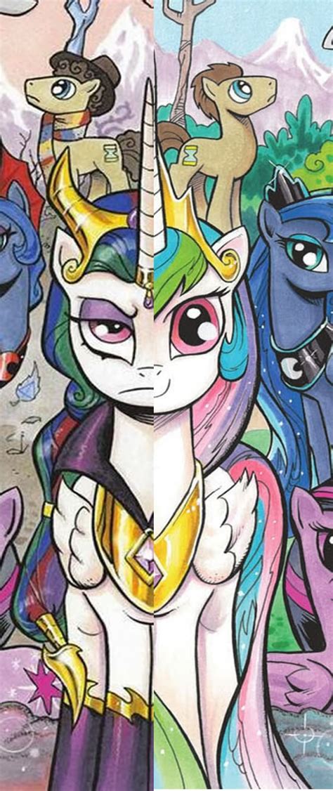 Evil Celestia Mlp