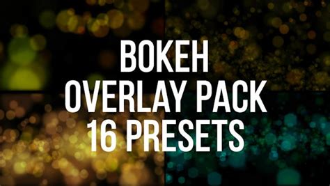 bokeh mix overlay pack stock motion graphics motion array
