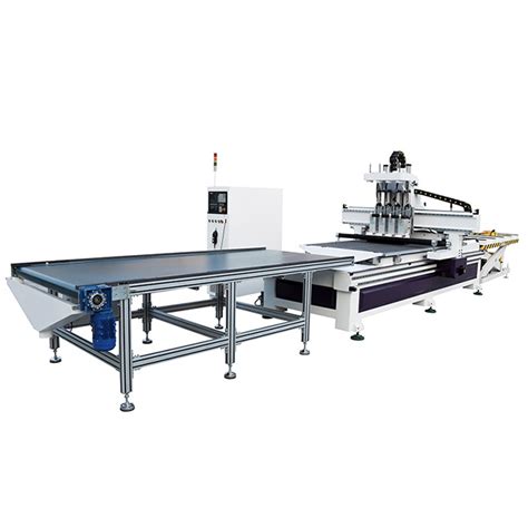 Ws A2030 Multi Heads Cnc Router With Unloading And Loading System For