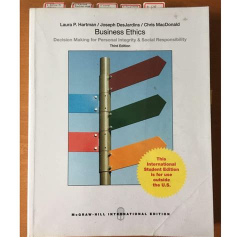 Business Ethics Decision Making For Personal Integrity And Social