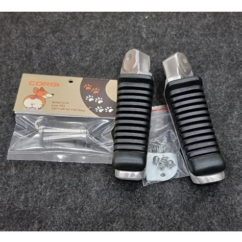 Bộ Gác Chân Sau Tic Tóc Mẫu Hayate Gắn Dòng Xe Honda And Yamaha Shopee