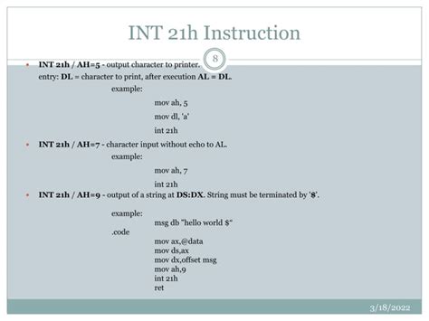 Keyboard Interrupt Ppt