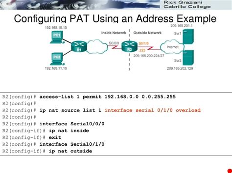 Ppt Cis 82 Routing Protocols And Concepts Chapter 11 Nat Powerpoint Presentation Id 9301507