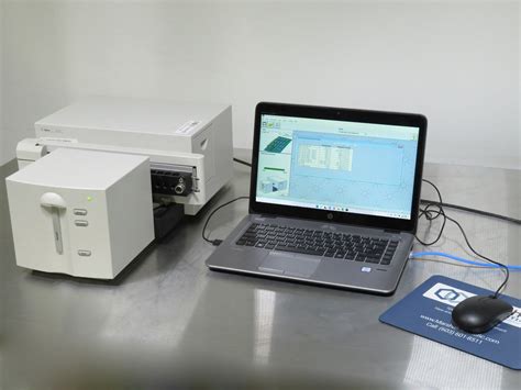 Agilent 8453 G1103a Spectrophotometer W G1120a Multicell Transport Marshall Scientific