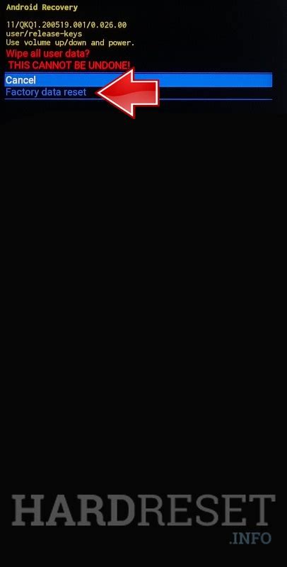 Hard Reset GOOGLE Pixel A G