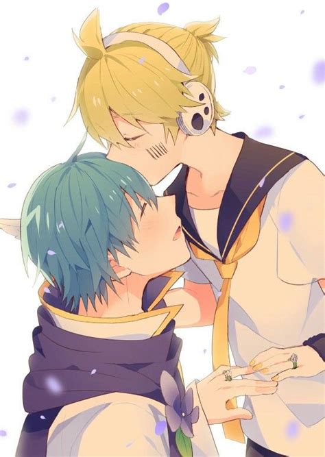 Len Kagamine X Kaito Yaoi