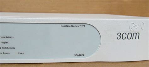 3com Baseline Switch 2824 24 Port 10 100 1000 Unmanaged Stackable Switch 3c16479