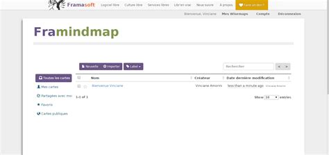 Framindmap Le Logiciel Libre Des Cartes Mentales Mindmapping Les Codices De Vicrabb
