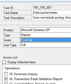 Copy Paste GL Transactions From Excel To Microsoft Dynamics GP