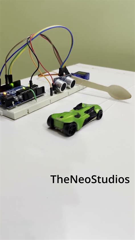 automatic parking system using arduino toll gate shorts servomotors youtube