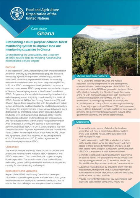Publications Forest Monitoring Fao