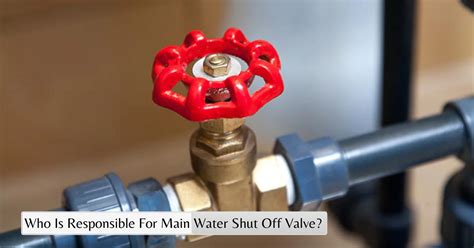 Find Your Water Shut Off Valve At Danielle Nugent Blog