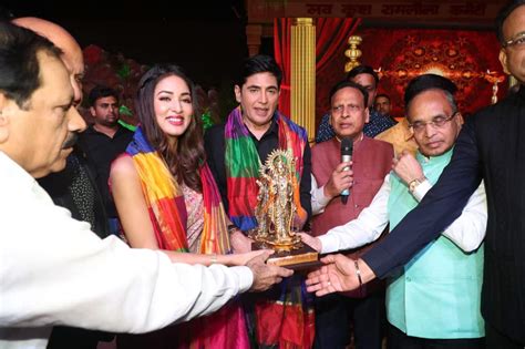 Bhabiji Ghar Par Hai Stars Aasif Sheikh And Vidisha Srivastava Attend
