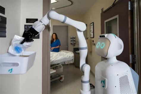 Robot Moxi Assists Nurses With Time Consuming Tasks