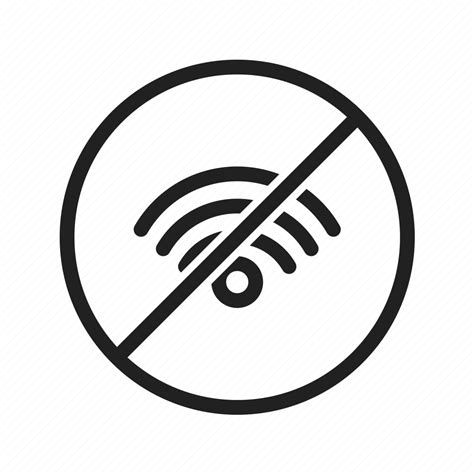 Connection Internet Network No Sign Signal Wifi Icon Download On Iconfinder