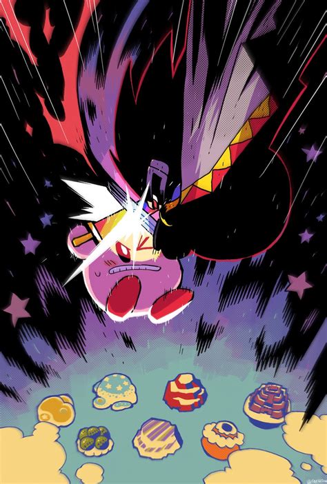 Kirby Dark Matter And Dark Matter Blade Kirby And 1 More Drawn By