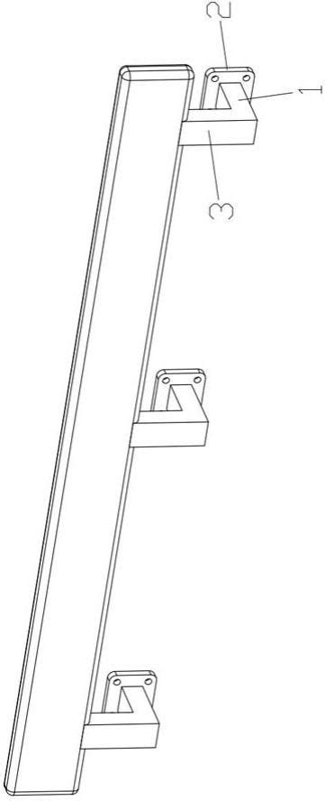 用于医疗建筑的墙面扶手的制作方法