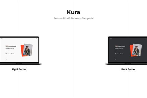 Kura Personal Portfolio Nextjs Template