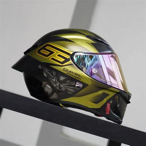 🇮🇹 Diavel X Lamborghini Helmet Collaboration
