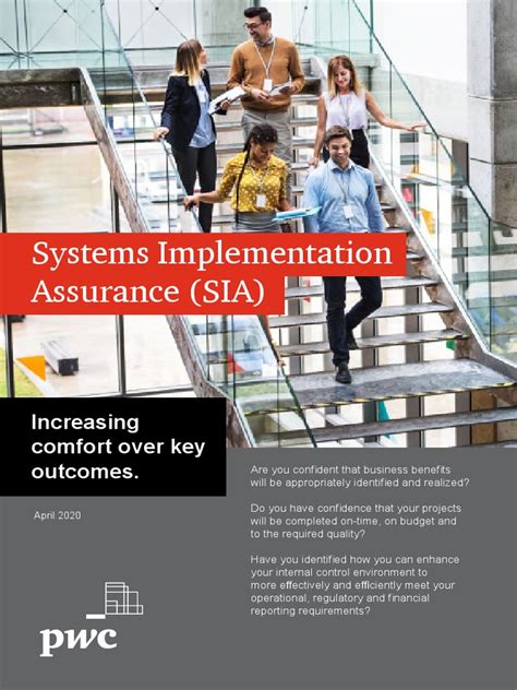 Systems Implementation Assurance Sia April 2020 Pdf Project