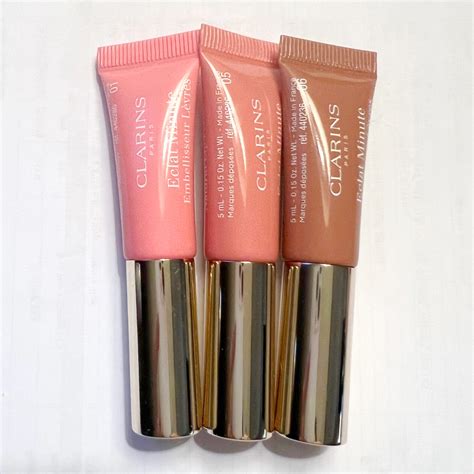 New Clarins Instant Light Natural Lip Perfector Lip Gloss Mini Pic