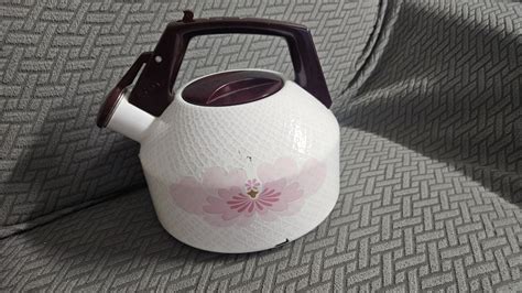 Ejiry enamel kettle japan, Furniture & Home Living, Kitchenware ...
